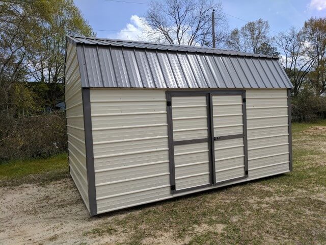 Metal Side Lofted Barn - Yoders Storage Buildings
