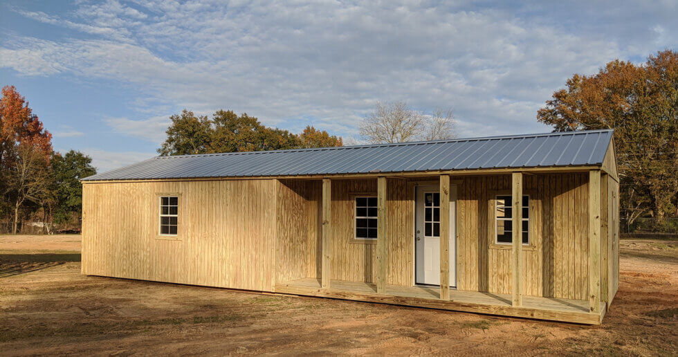 Porch Utility Buildings - Yoders Storage Buildings