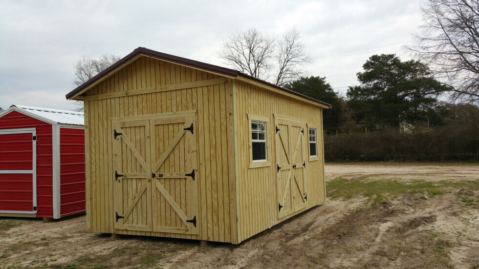 Lofted Utility Buildings - Yoders Storage Buildings