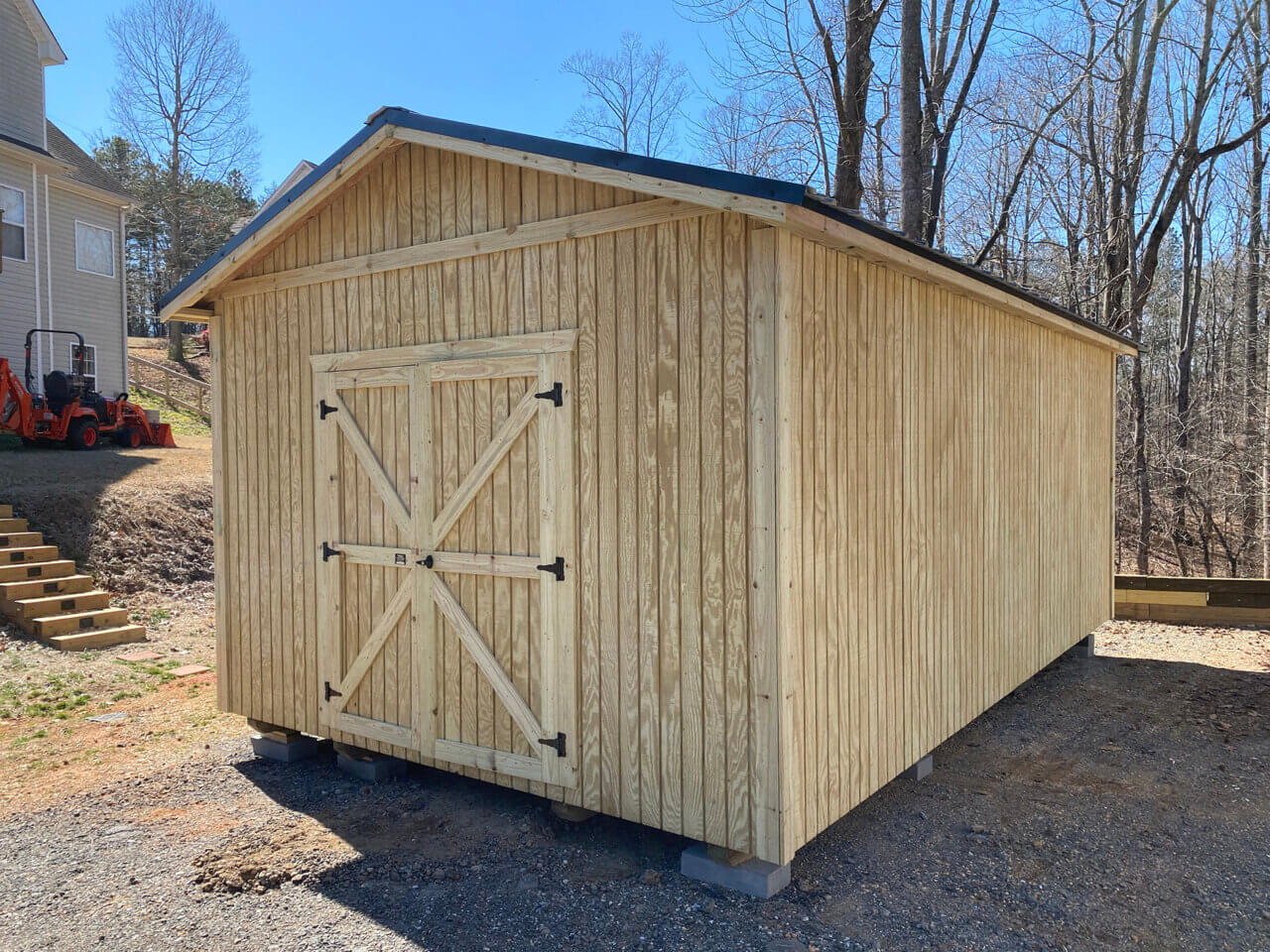 Lofted Utility Buildings - Yoders Storage Buildings